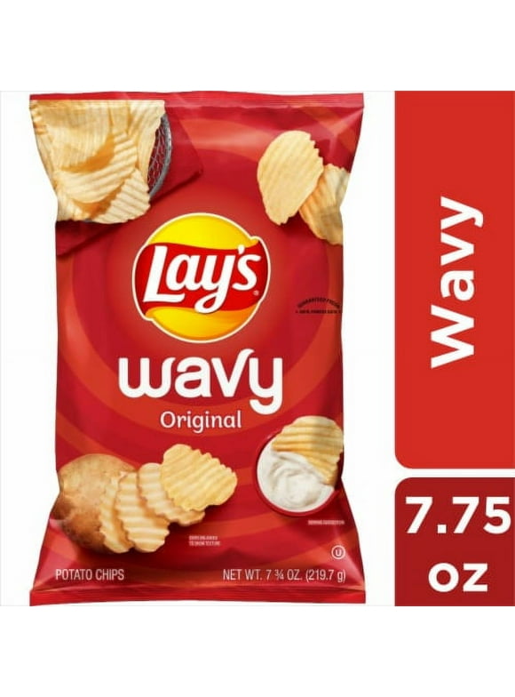 Lay's Wavy Chips in Chips - Walmart.com