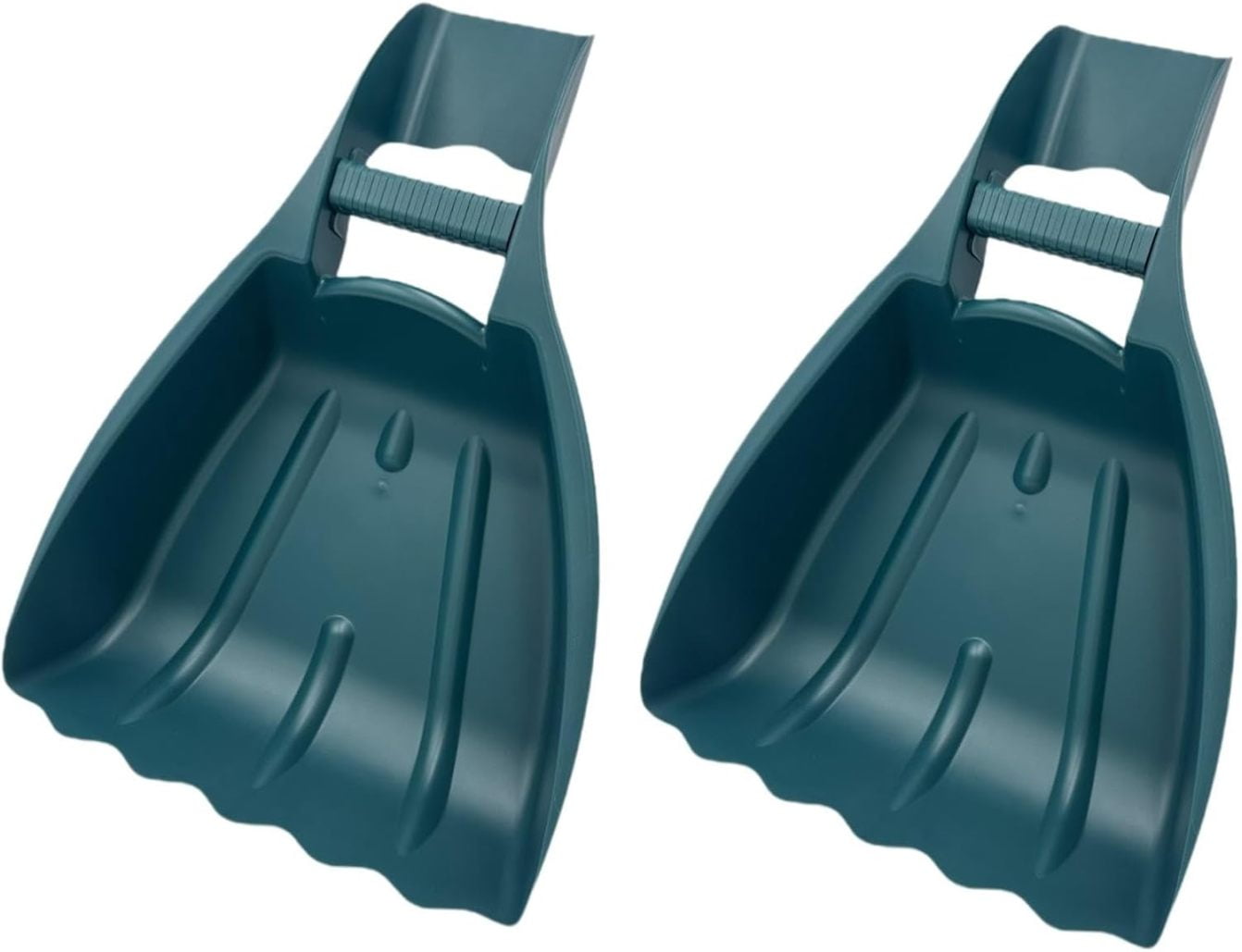 2X Leaf Scoops and Claws Hand Rake Leaves Removal Leaf Grabbers for ...
