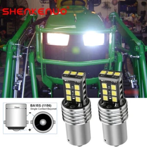 2X Led Light Bulbs For Riding Lawn Tractor Riding Lawn Mower Snow 1156 ...