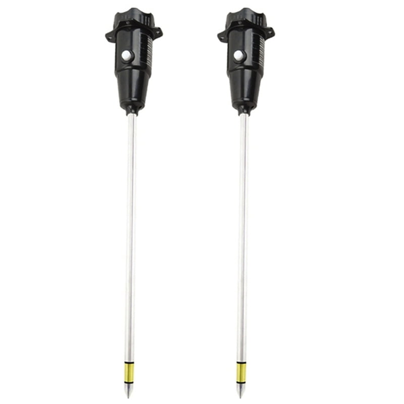 2X Long Probe Deep Soil PH Moisture Meter 2 in-1 Tester-Professional ...