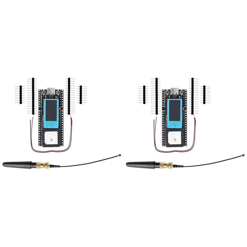2X Lora Wireless Tracker ESP32 LoRa Meshtastic Asset Tracker SX1262 Wi ...