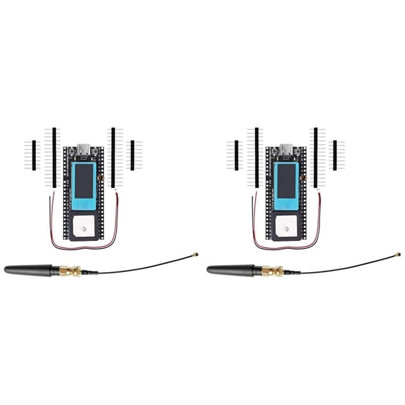 2X Lora Wireless Tracker ESP32 LoRa Meshtastic Asset Tracker SX1262 Wi ...