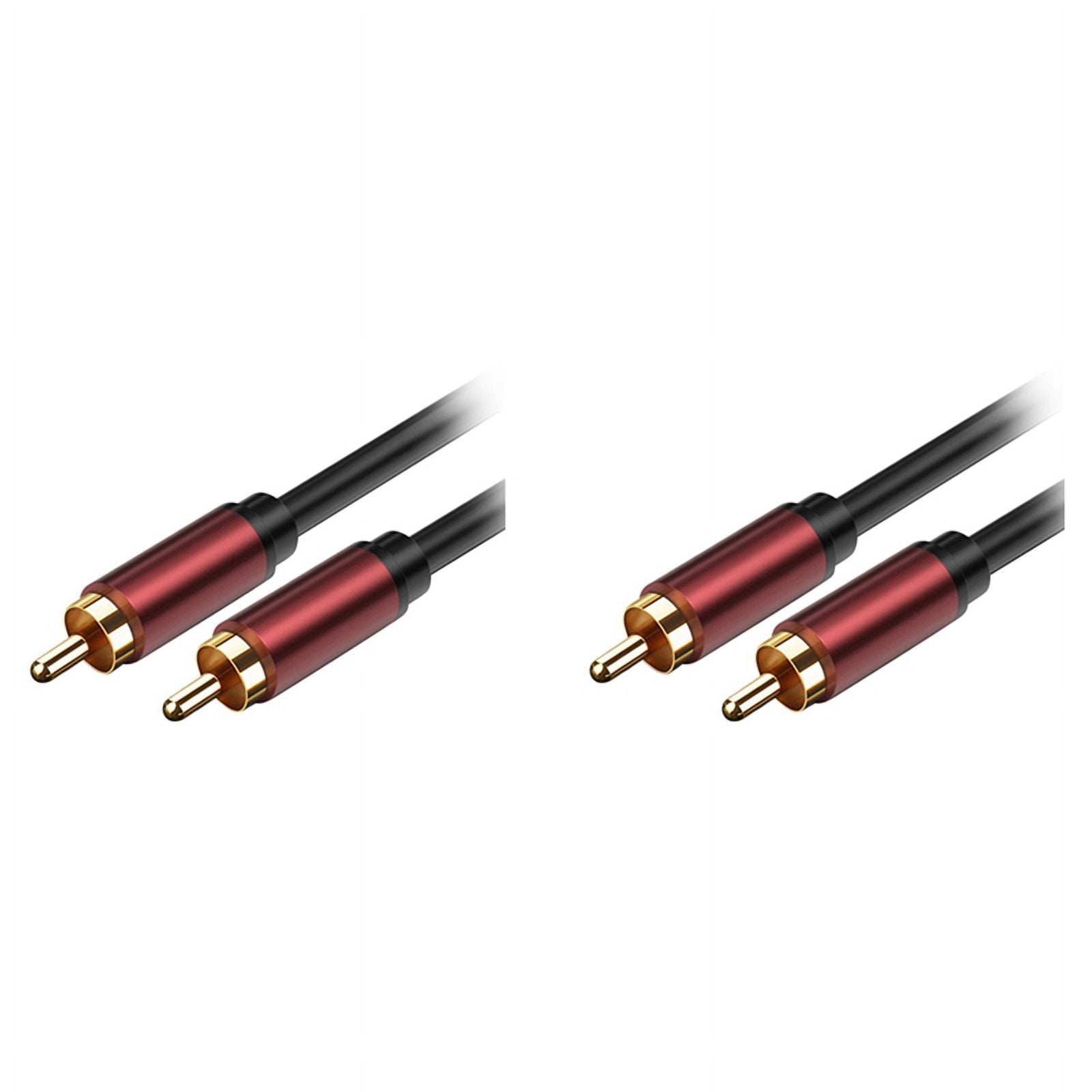 2X Lotus Cable Subwoofer Cable AV Cable Lotus Audio Cable Projection ...