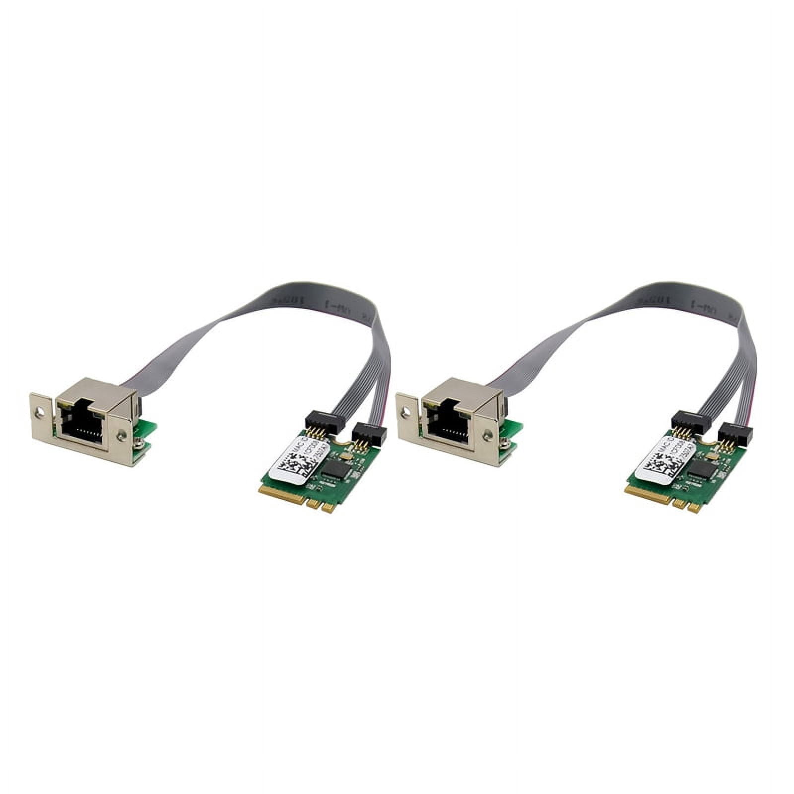 2X M.2 A+E KEY 2.5G Ethernet LAN Card RTL8125B Industrial Control ...