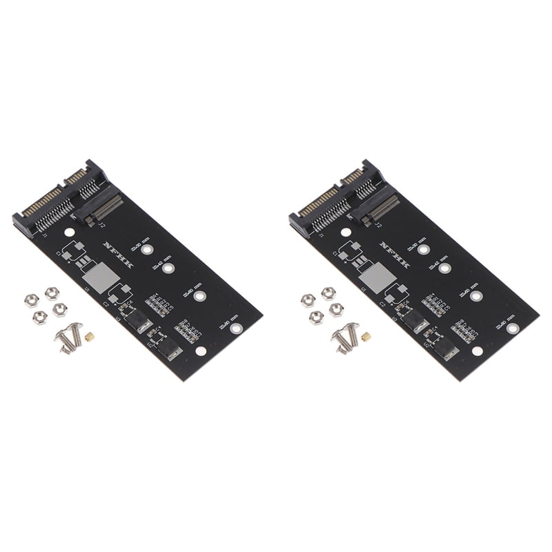 2X M.2 to Adapter M2 to Adapter M.2 to Adapter M.2 NGFF Converter 2.5 ...