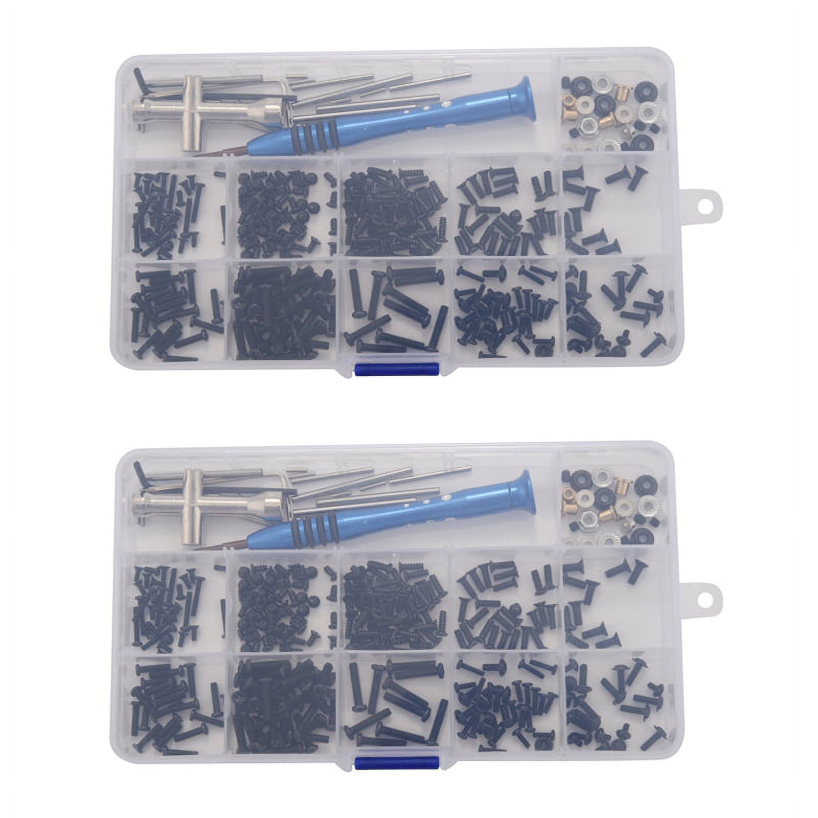 2X M2 M2.5 M3 Screw Fastener Kit Sleeve Hex Wrench Swing Arm Pin Screws ...