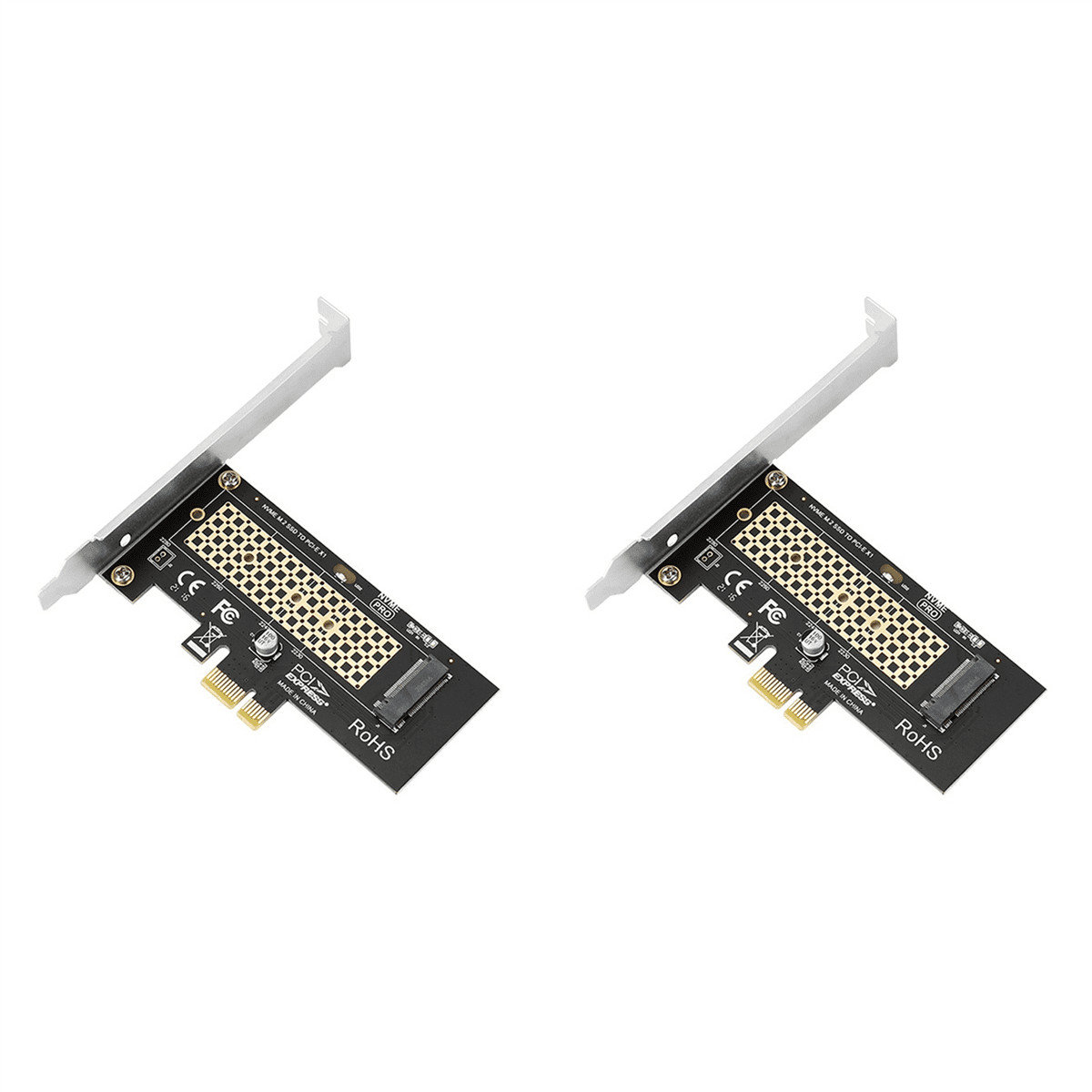 2X M2 NVME Riser Card M2 NVME to Pcie X1 Riser Card M2 Solid State ...