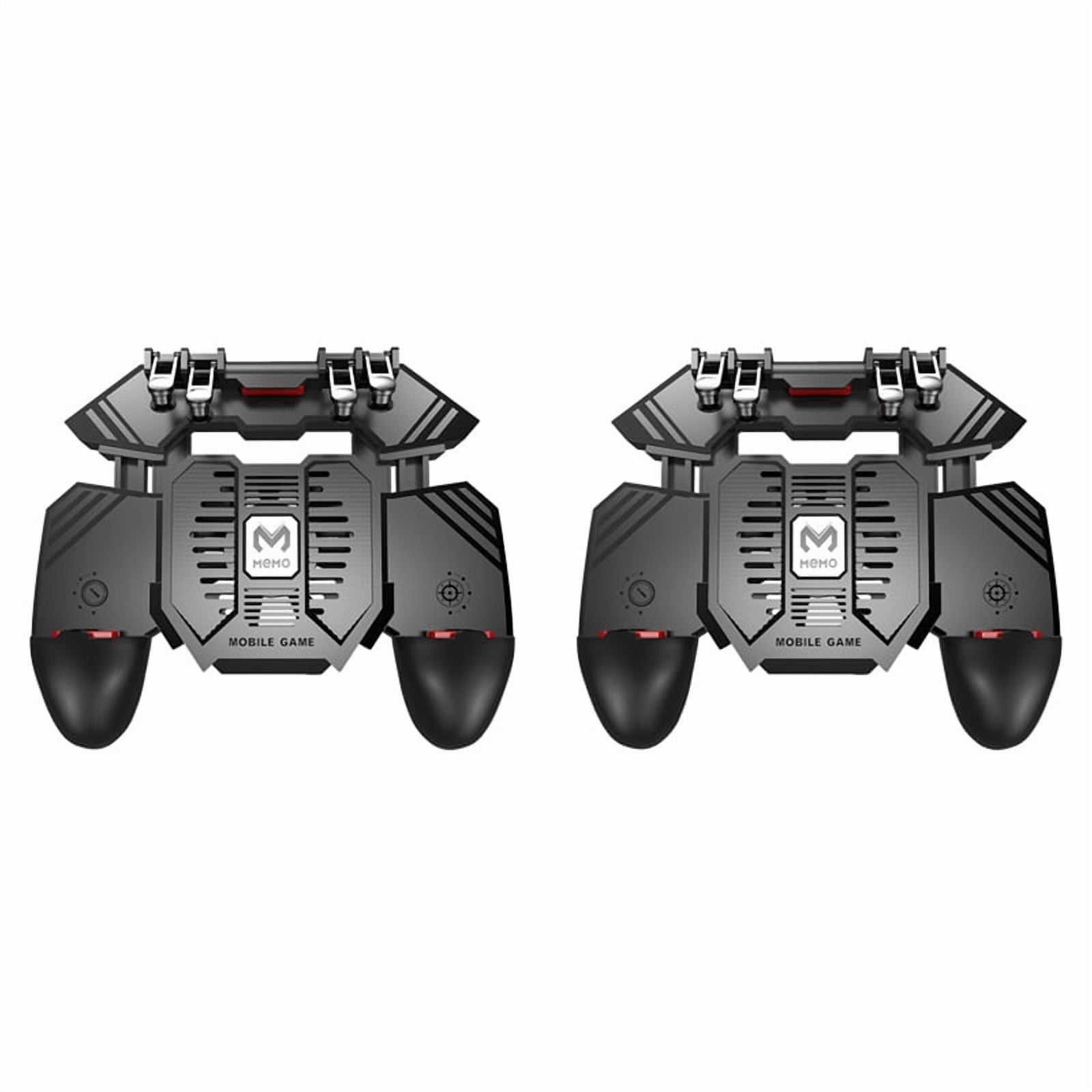 2X MEMO AK77 Game Trigger Phone Cooler Fan Controller with Fan Mobile ...