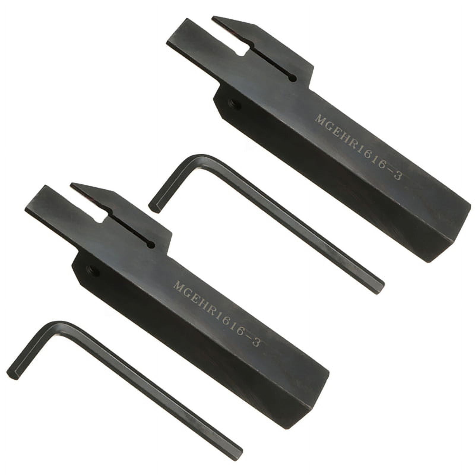 2X MGEHR1616-3 Lathe Cut Off Grooving Parting Tool Holder for MGMN300 ...