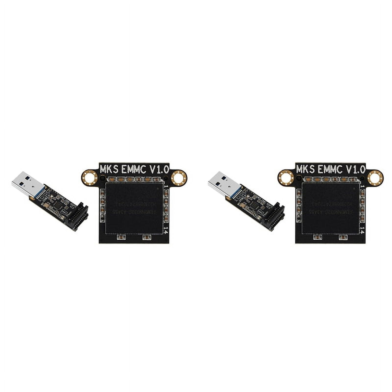 2X MKS EMMC 32G Memory Expansion Card+MKS EMMC-ADAPTER V2 USB 3.0 Card ...