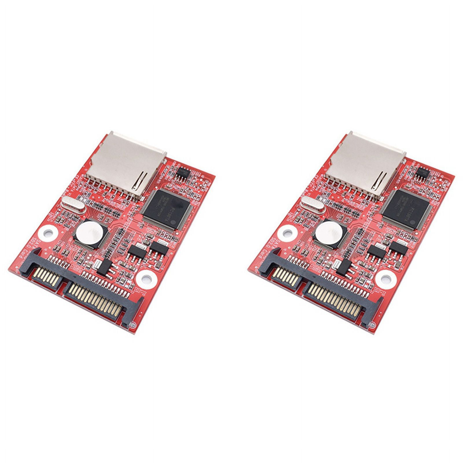 2X MMC SD SDHC 2.0SATA to SD High-Speed Adapter Card SD Card to Adapter ...