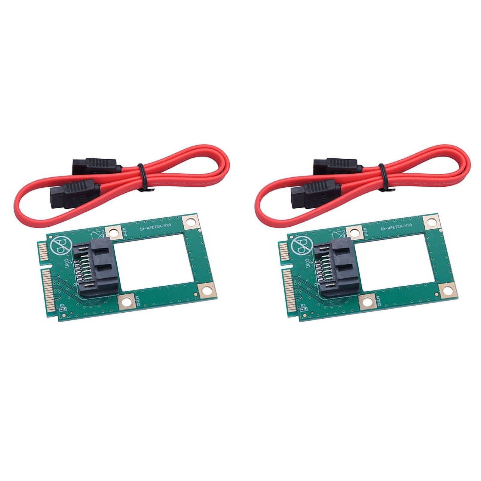 2X MSATA to Conversion Card Mini to Adapter Card MINI to Interface ...