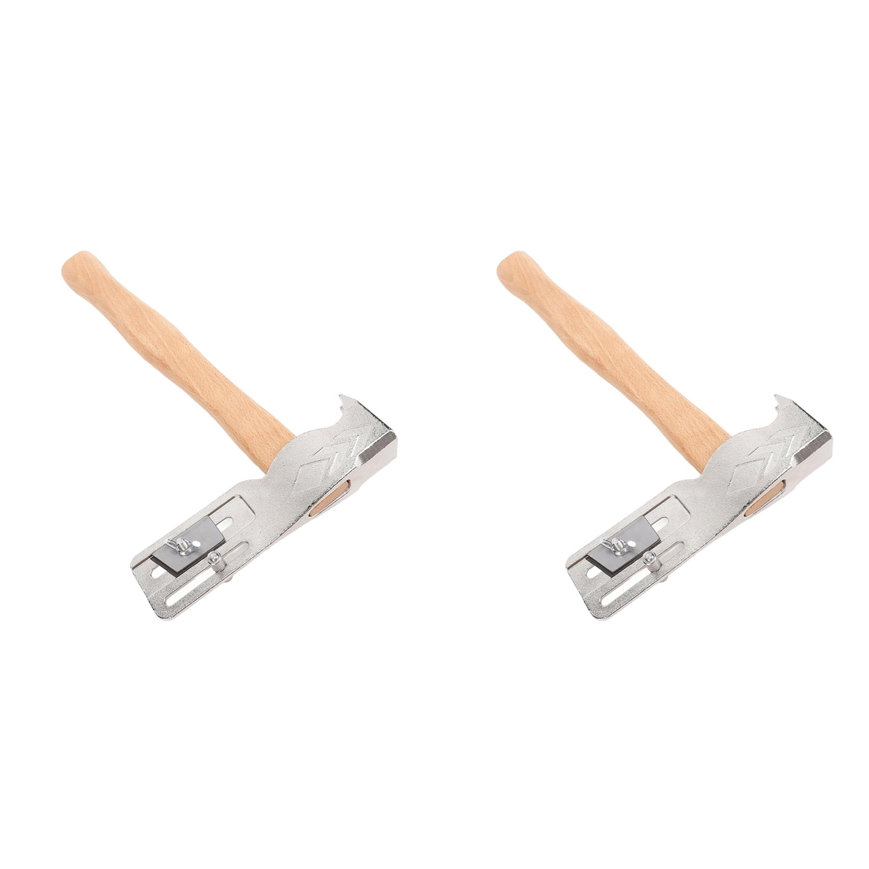 2X MWT005MH Roofing Hatchet, Magnet Carbon Steel Shingling with Wooden ...