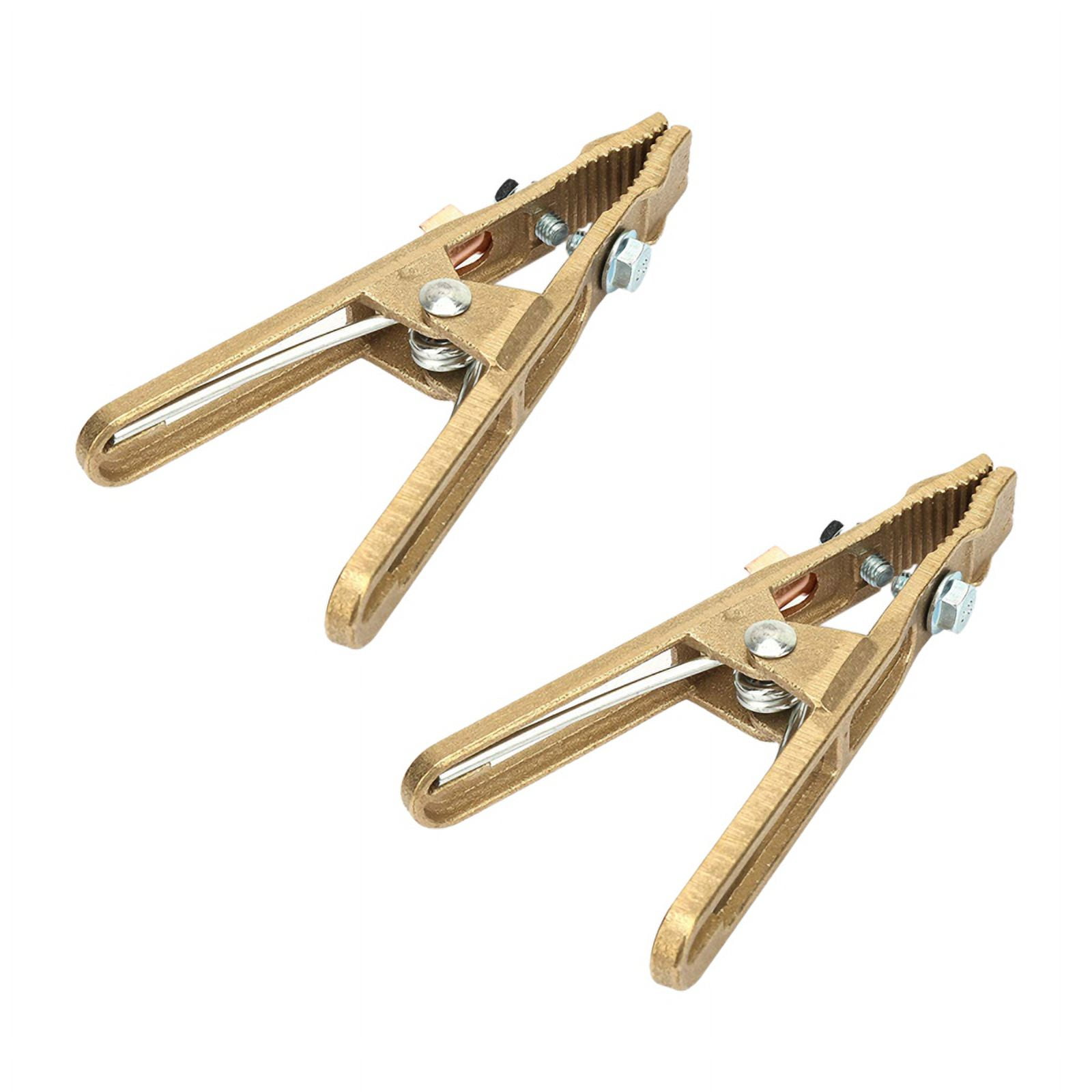 2X Machine Grounding Clamp Arc Welding Machine Brass Grounding Clamp ...