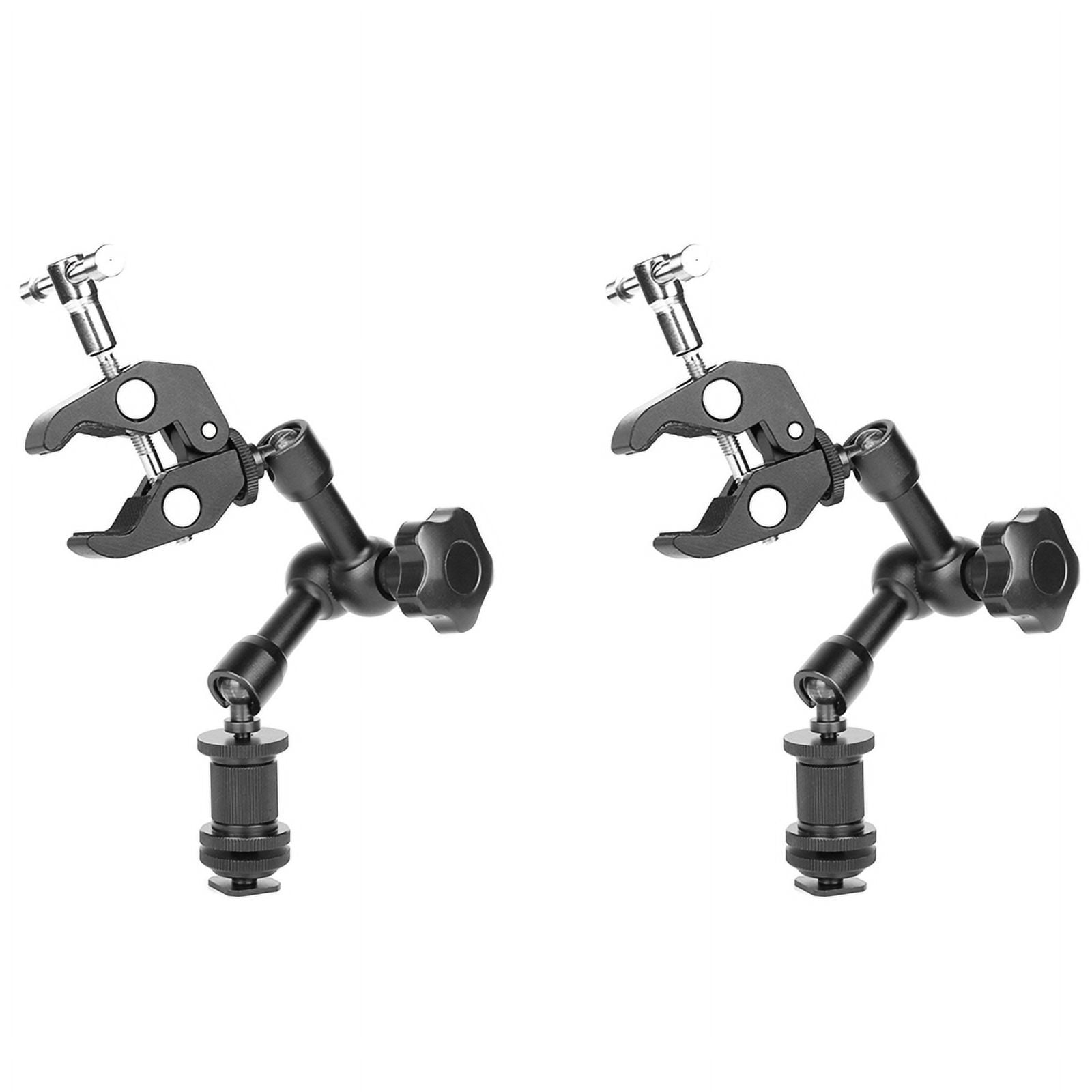 2X Magic Arm 7 Inch Articulating Friction Arm Super Clamp Adjustable ...