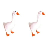 2X Magnetic Goose Duck Key Holder, Room Decorations Cute Figurines ...