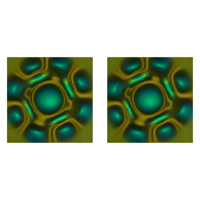 2X Magnetic Observation Film 4 x 4 Inch Magnetic Film Static Field ...