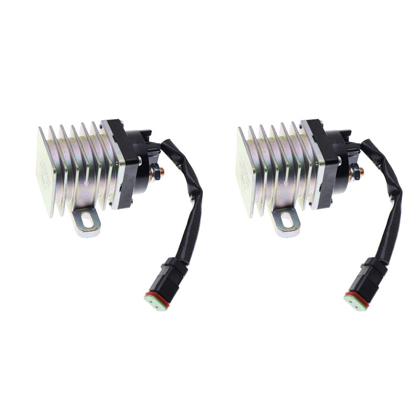 2X Magnetic Relay Switch ASSY MAGNETIC for Excavator Loader Tractor ...