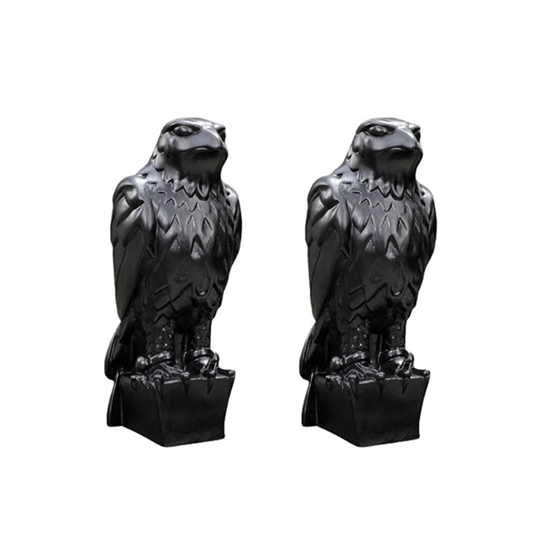 2X Maltese Falcon Statue Shelf Decorations Maltese Falcon Replica From ...