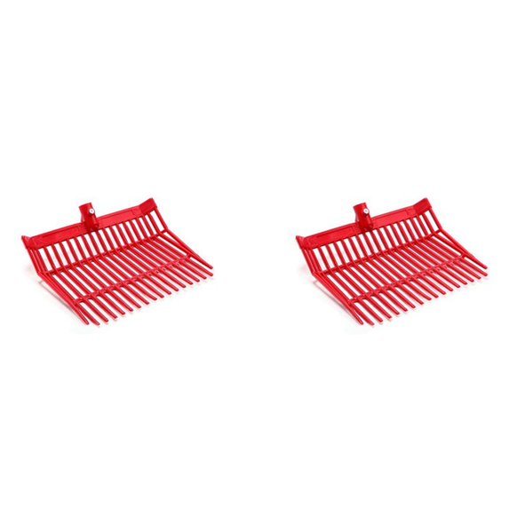 2X Manure Fork Replacement Head, Pitchfork Head, Horse Manure Rake, for ...