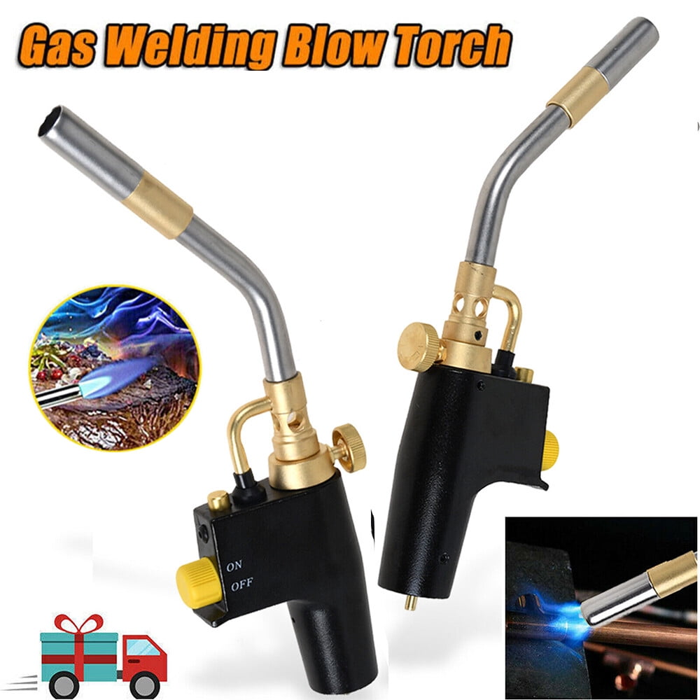 2X Mapp Propane Torch Head Trigger Start Welding Brazing Torch Kit ...