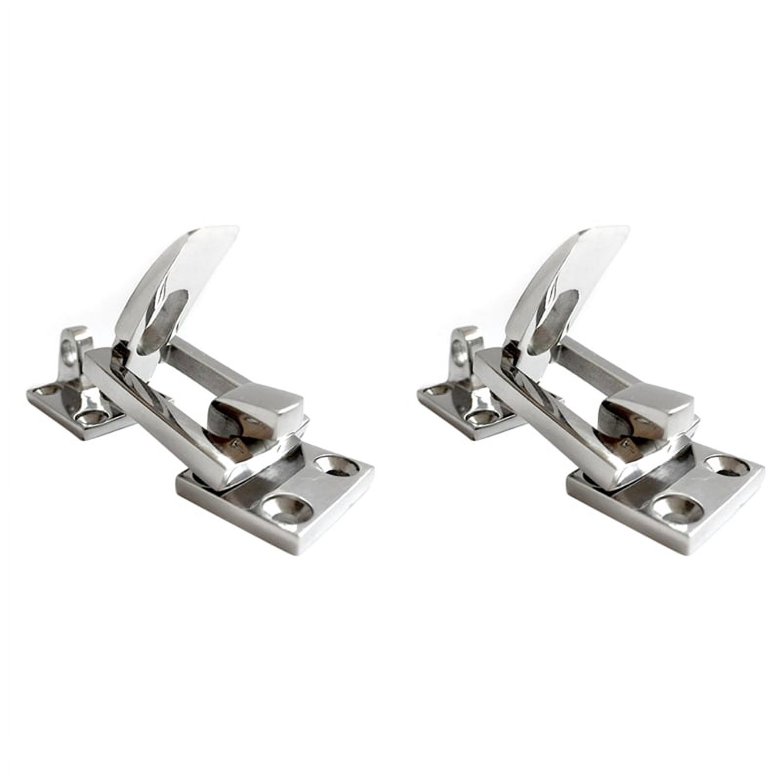 2X Marine-Grade 316 Stainless Steel Boat Deck Locker Hatch Anti-Rattle ...