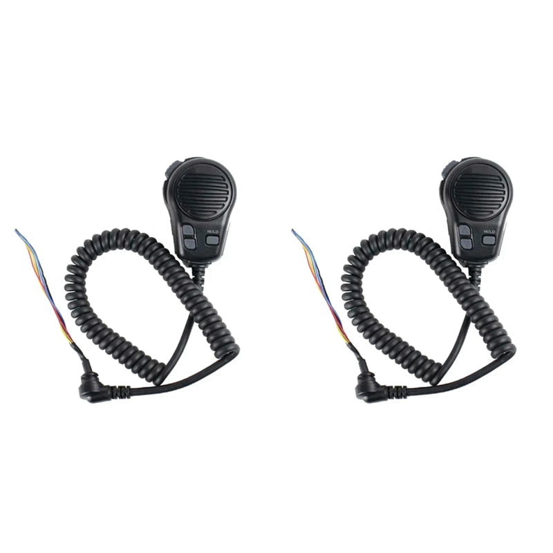 2X Marine Radio Hand Speaker PTT Mic HM-164B for IC-M45/M59/M304/M411 ...