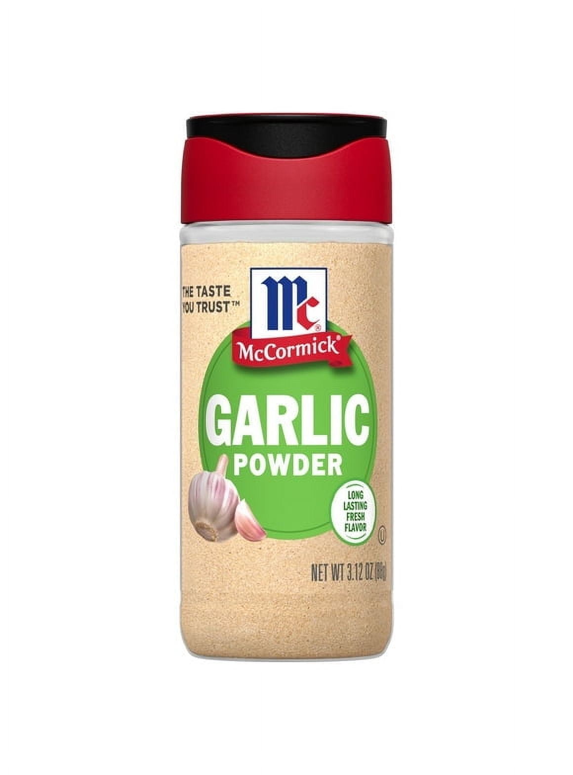 Pack Of 2 McCormick Garlic Powder, 3.12 oz Mixed Spices & Seasonings ...