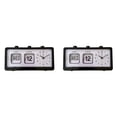 2X Mechanical Alarm Clock Novelty Flip Clock Desktop Digital Clock with ...