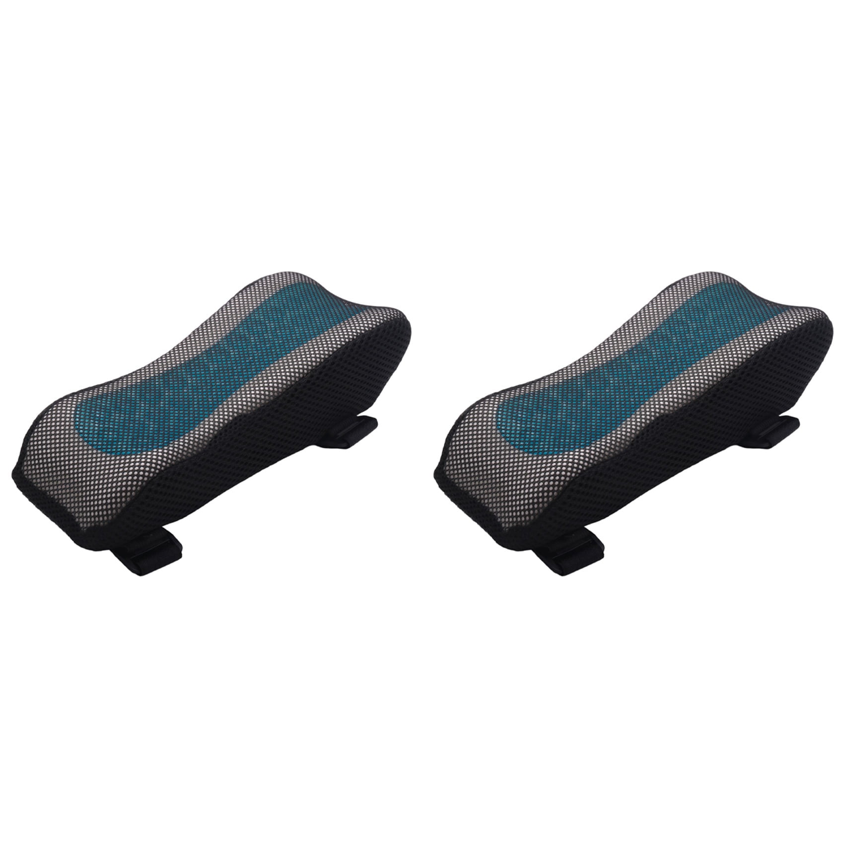 2X Memory Foam Cooling Gel Chair Armrest Pads Arm Rest Riser Pillow for ...