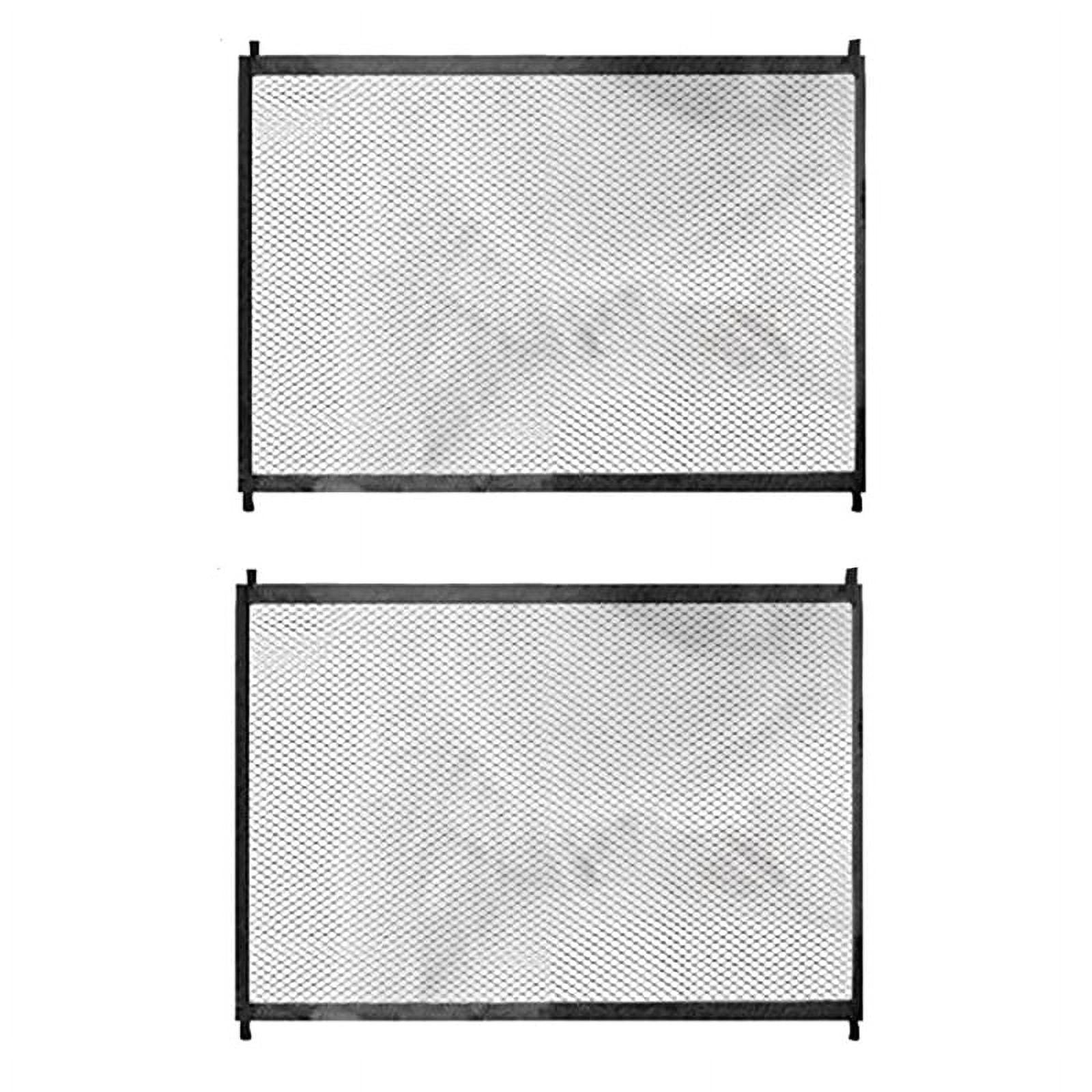 2X Pet Safety Guard Mesh Dog Gate,Pet Gate Magic Gate for Dogs, Folding ...