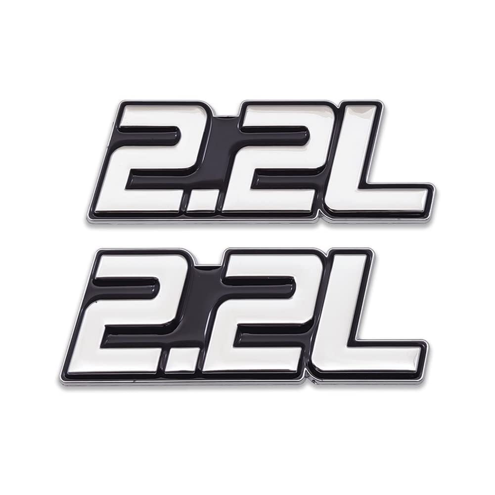 2X Metal 6.2L Logo Emblem Premium 3D 6.2 Badge Car Door Fender Sticker ...