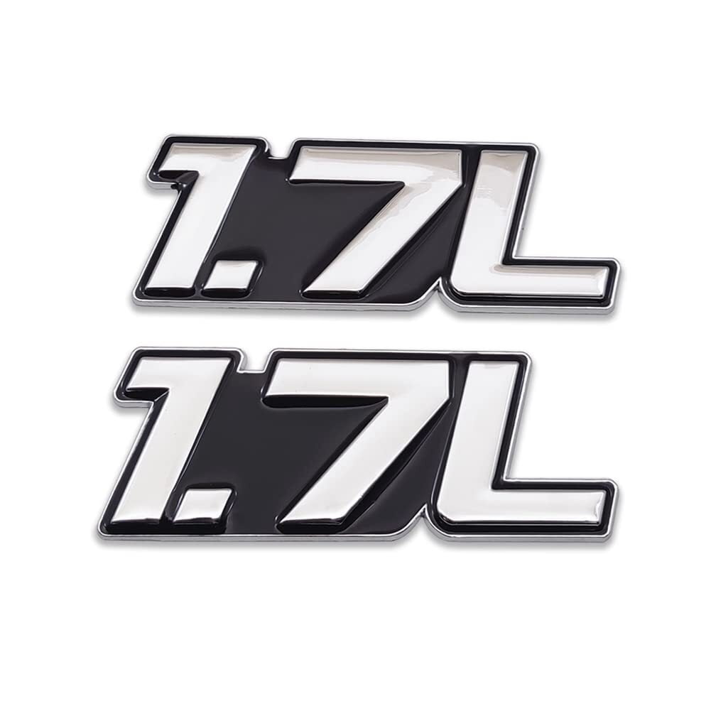 2X Metal 6.2L Logo Emblem Premium 3D 6.2 Badge Car Door Fender Sticker ...