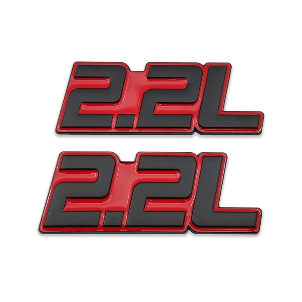 2X Metal 6.2L Logo Emblem Premium 3D 6.2 Badge Car Door Fender Sticker ...