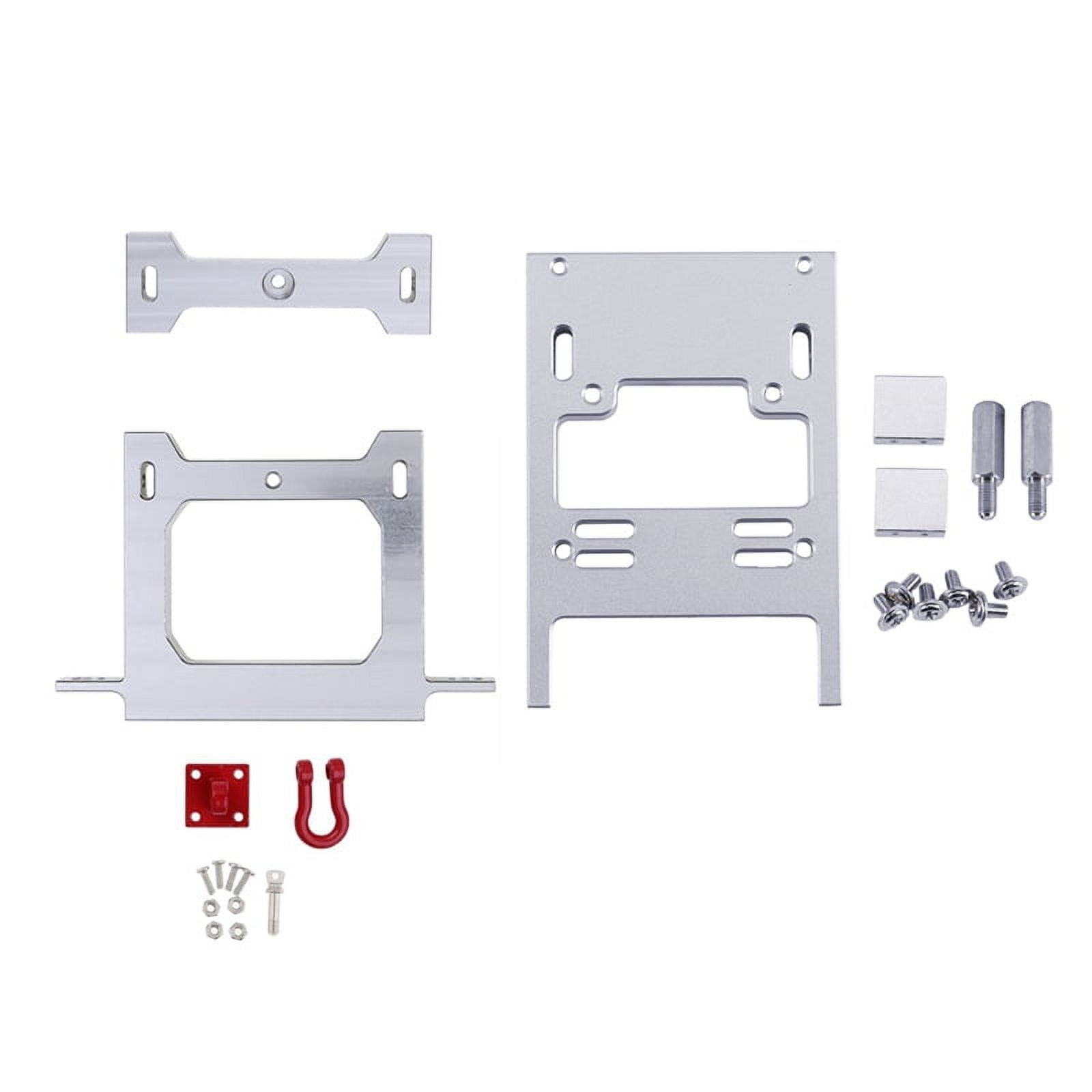 2X Metal Beam Rear Bumper Servo Fixed Mounting Bracket Upgrade Parts ...
