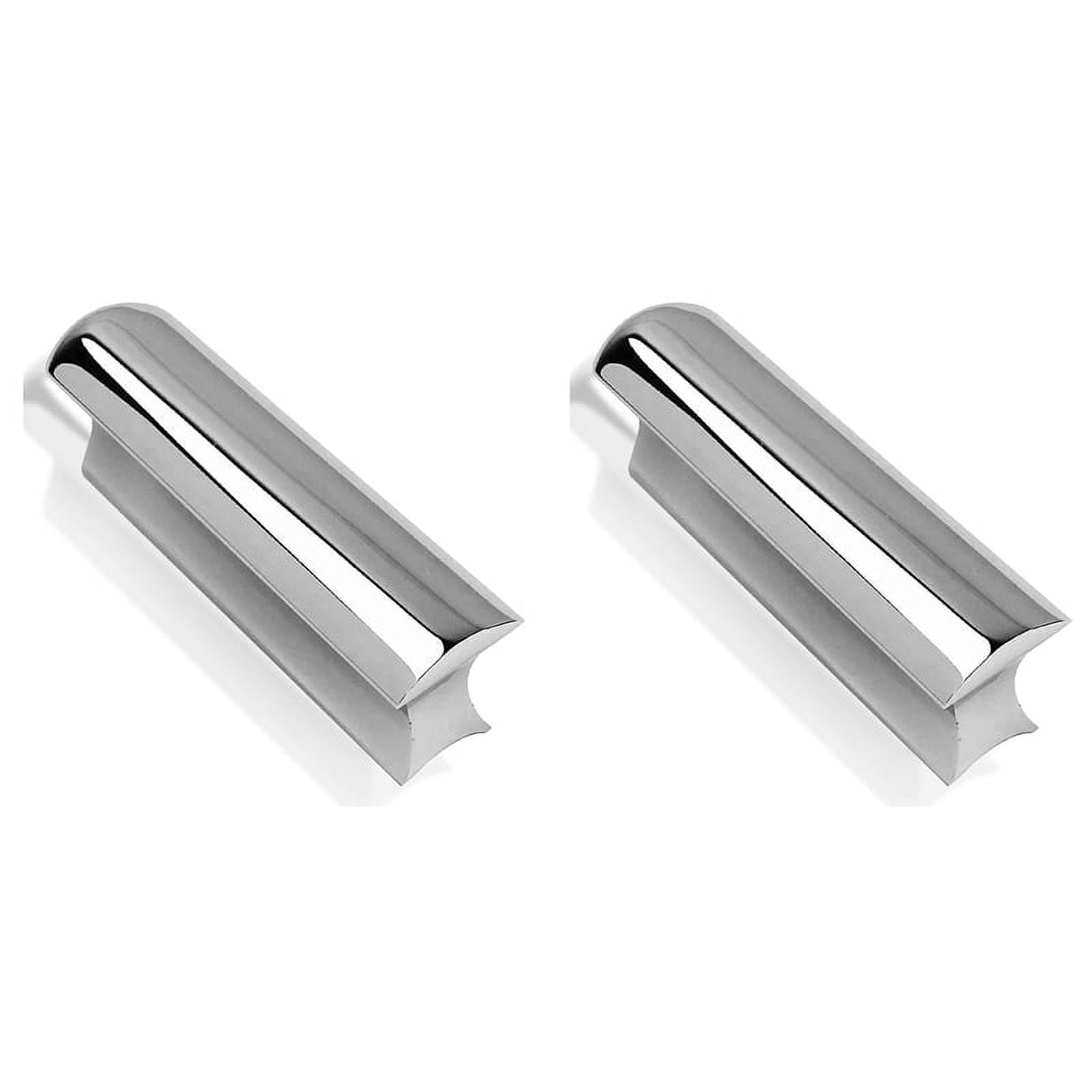 2X Metal Guitar Slide Dobro Hawaiian Lap Steel Bar Electric Accessories ...