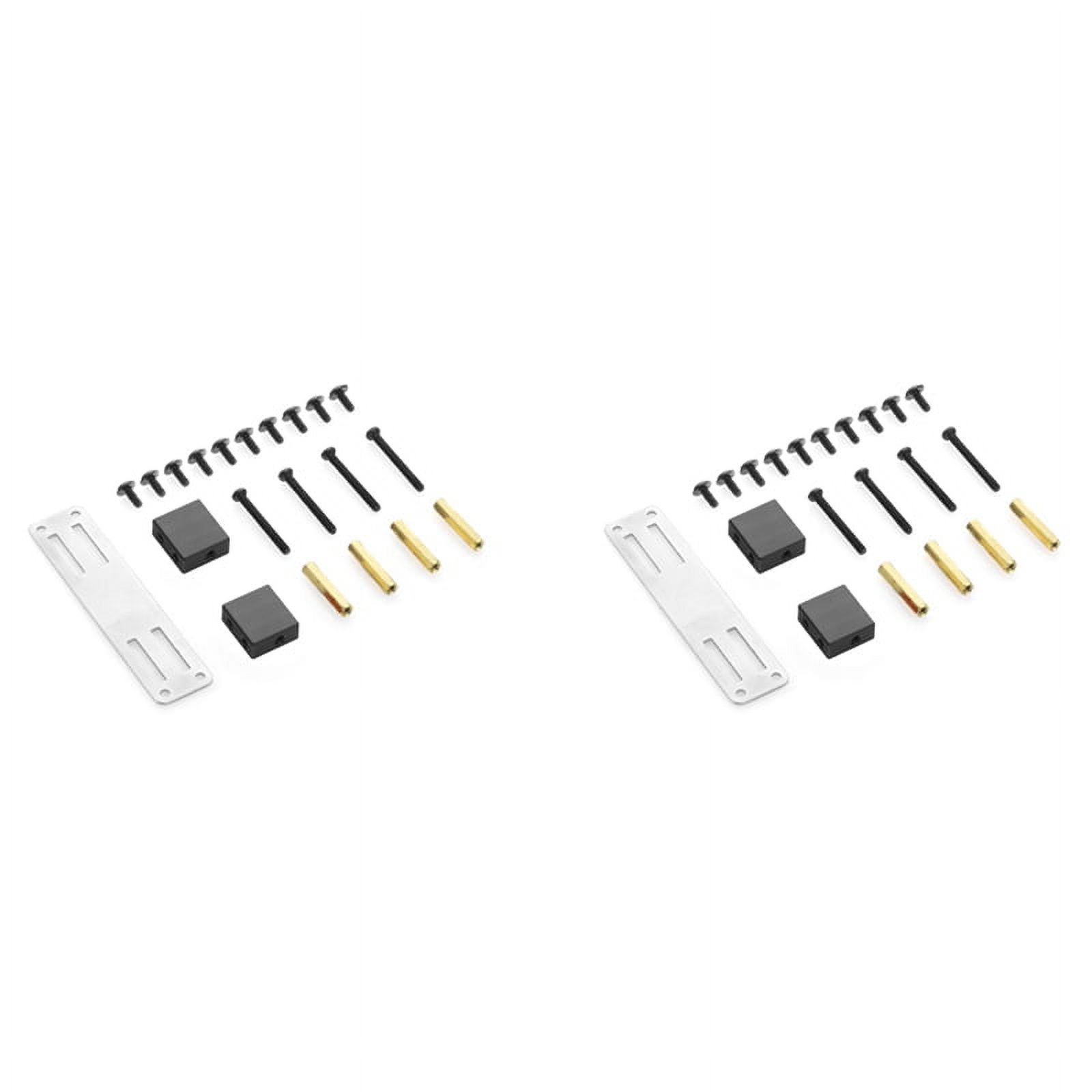 2X Metal Servo Fixed Mount Bracket Kit for B14 B16 B36 C24 C34 1/16 RC ...