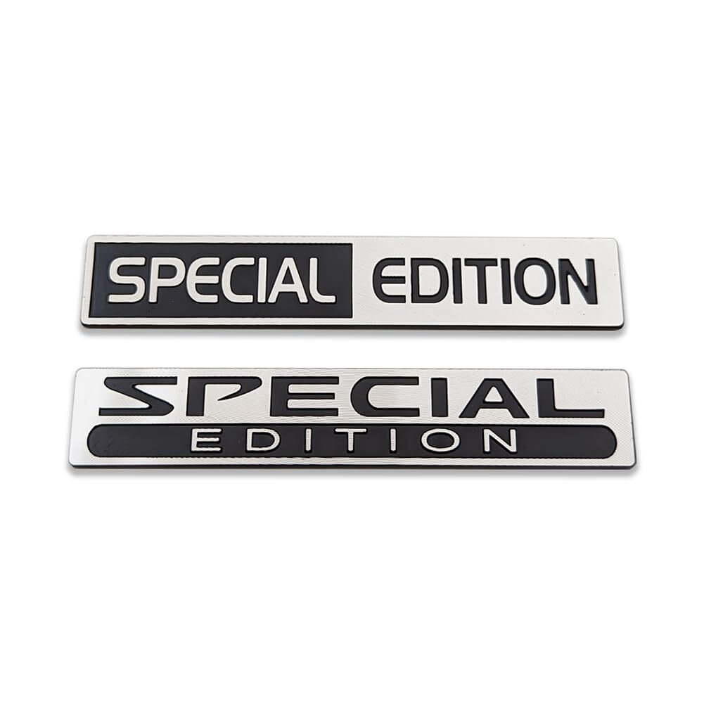 2X Metal Special Edition Logo Emblem Auto Badge 3D Premium Sticker ...