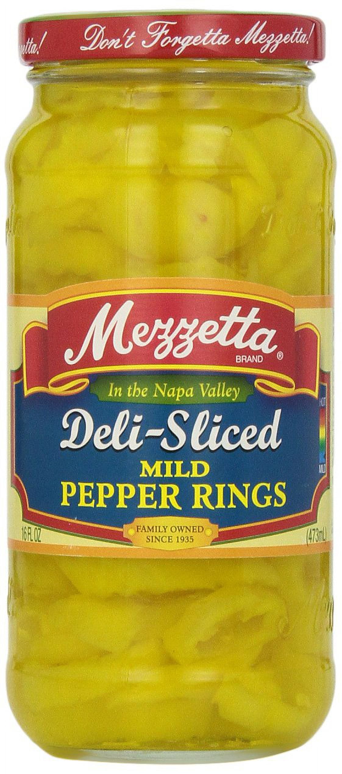 2X - Mezzetta Deli-Sliced Pepper Rings, Mild, 16 Ounce - Walmart.com