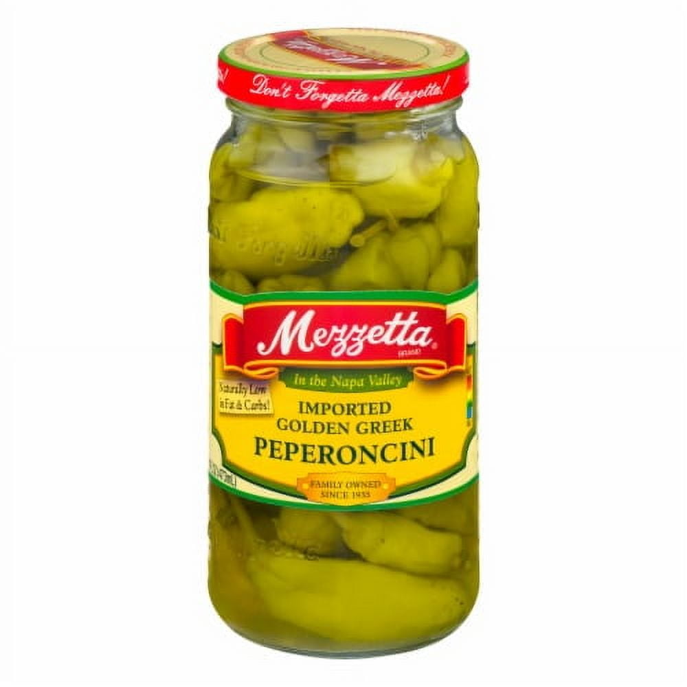 2X-Mezzetta Golden Greek Pepperoncini - 16 fl oz - Walmart.com