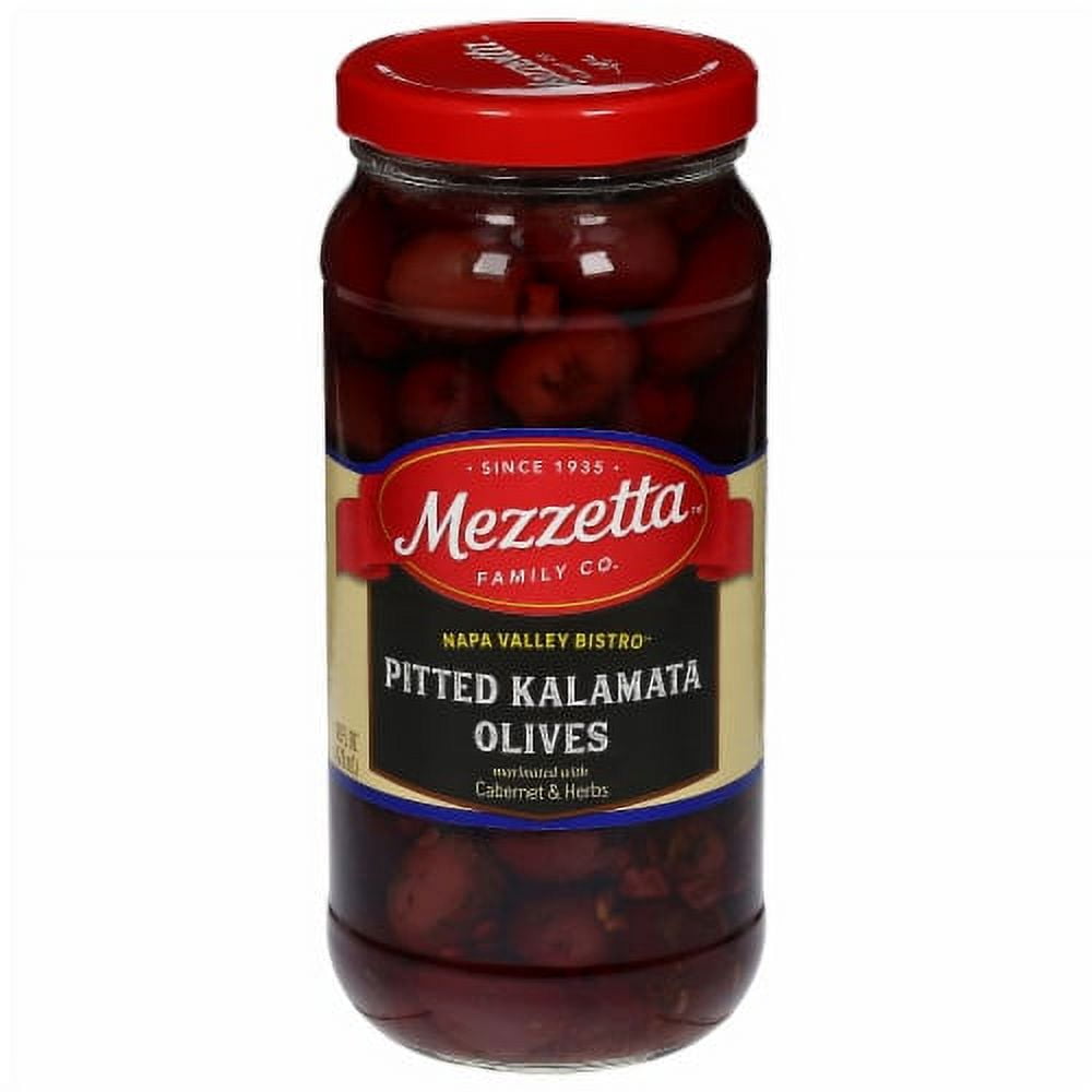 2X - Mezzetta Napa Valley Bistro Pitted Kalamata Olives with Cabernet ...