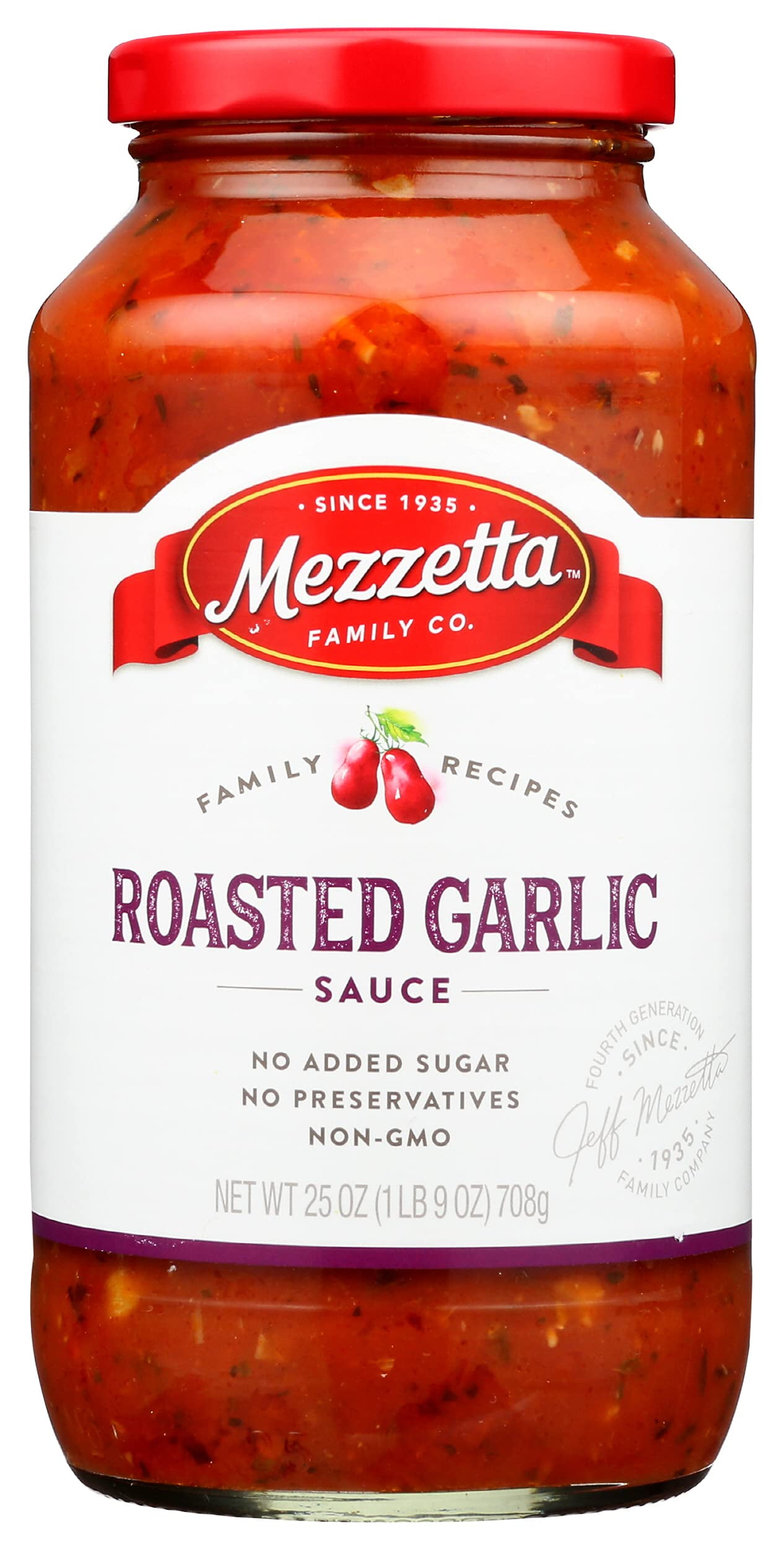 2X-Mezzetta Roasted Garlic Pasta Sauce - 25 oz - Walmart.com