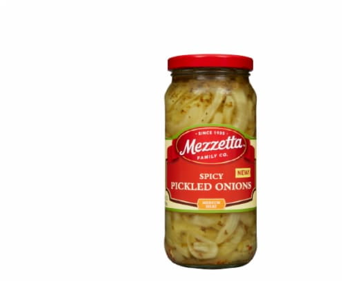 2X - Mezzetta Spicy Pickled Onions 16 oz - Walmart.com