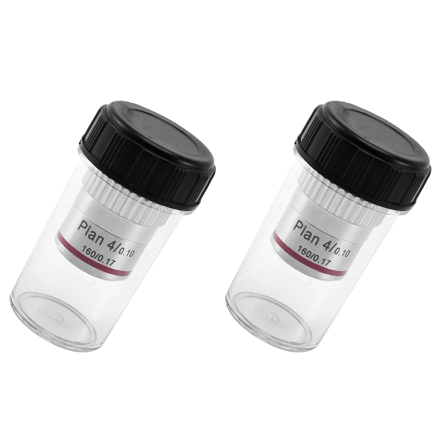 2X Microscope Plan Achromatic Objective Lens 4X Biological ...