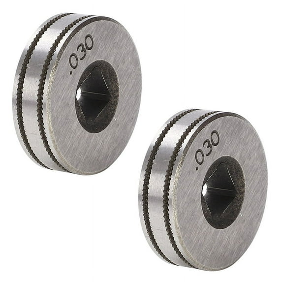2X Mig Welder Wire Feed Drive Roller Roll Wheel Kit 25mm Diameter 0.8-0 ...