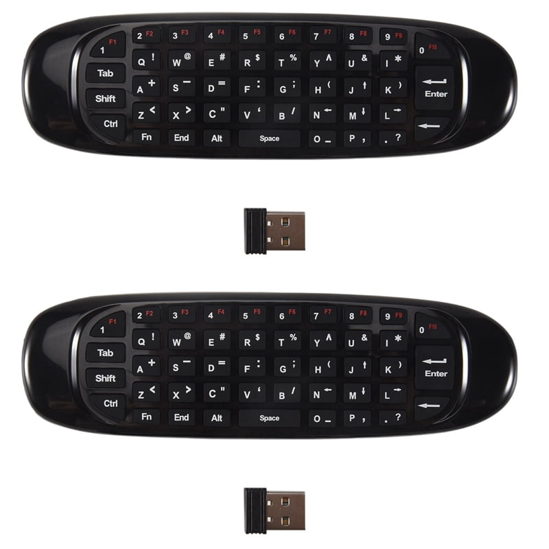 2X Mini Air Mouse Fly Air Keyboard Airmouse for 9.0 8.1 Android TV Box ...