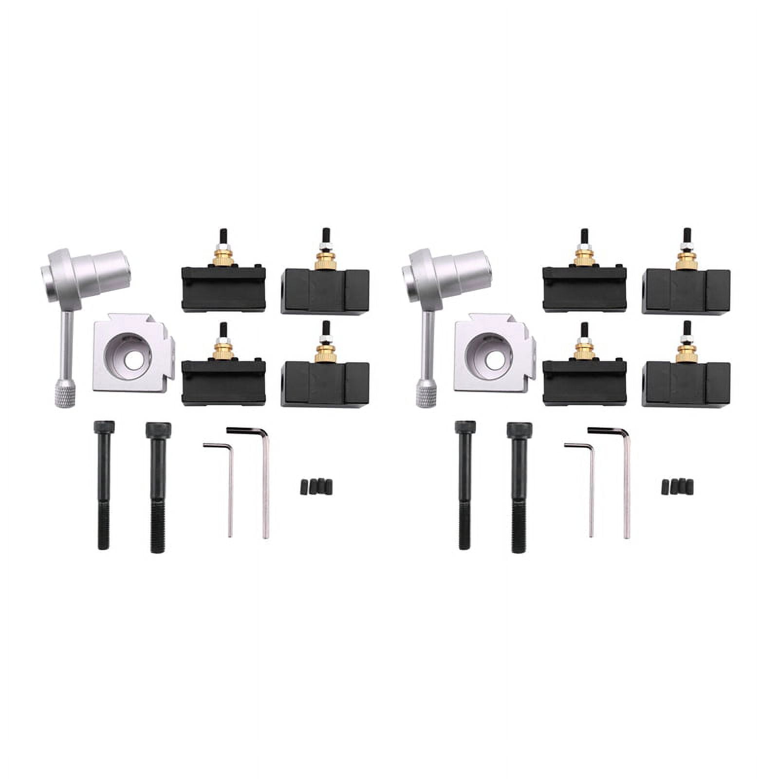 2X Mini CNC Lathe Tool Holder Quick Change Tool Post Cutter Holder ...