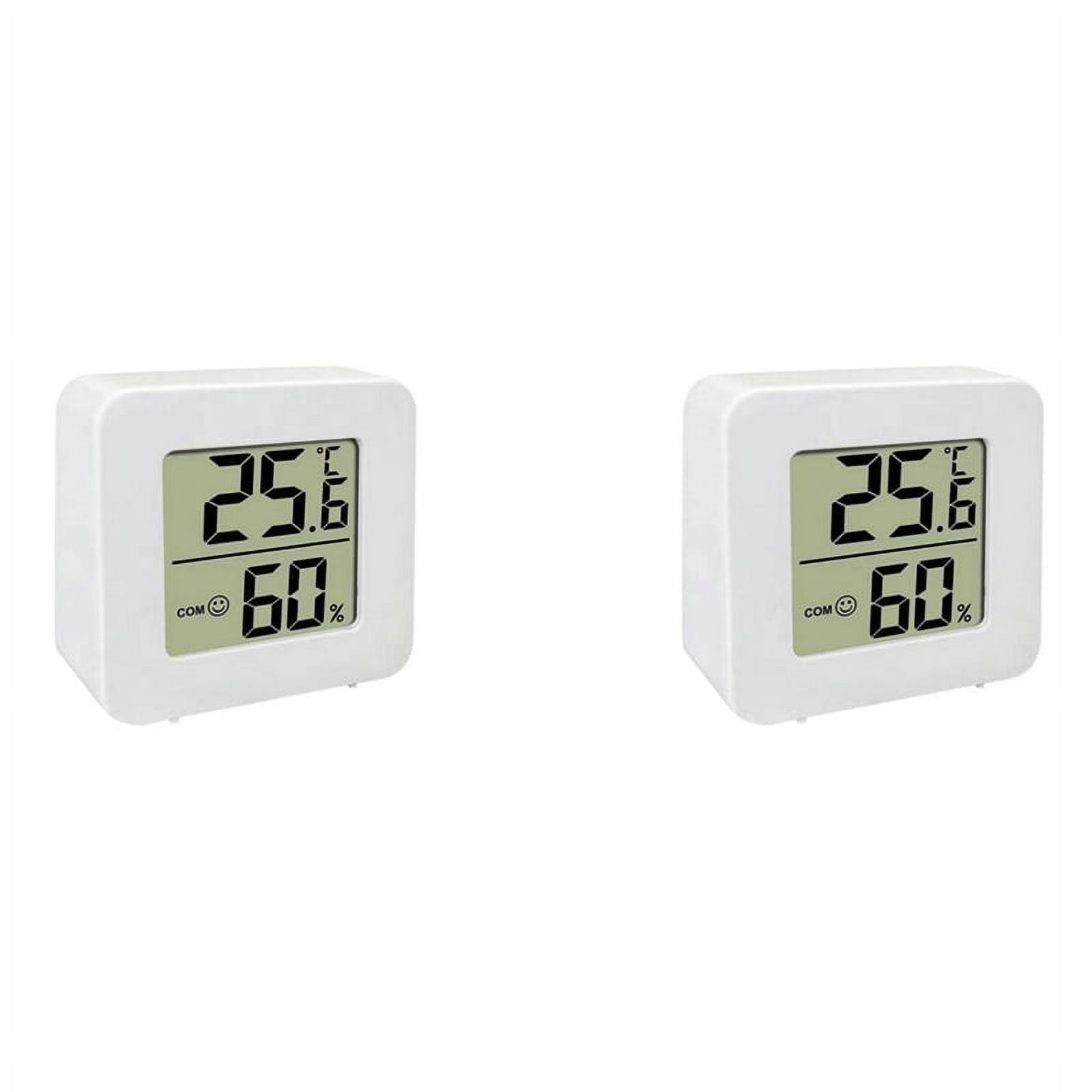 2X Mini Indoor Thermometer LCD Digital Temperature Room Hygrometer ...