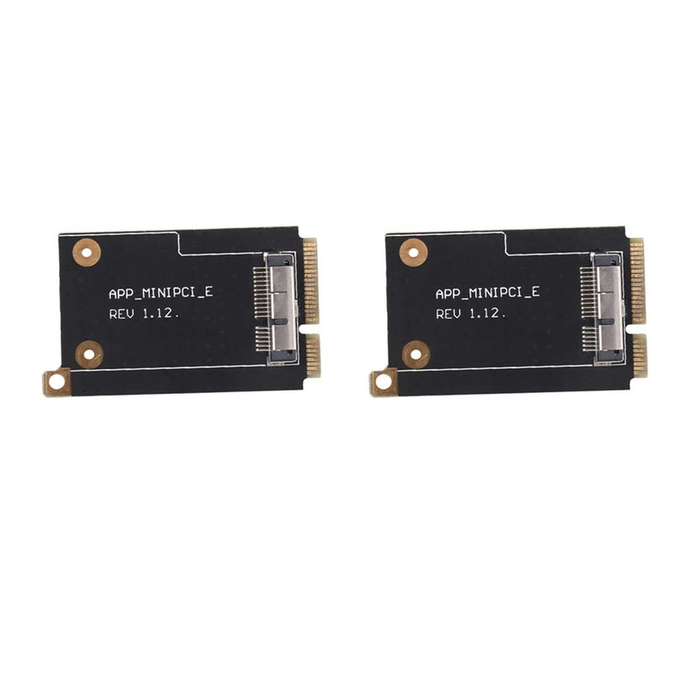 2X Mini PCI-E Express Adapter Converter 52-Pin Mini PCI-E Card For ...