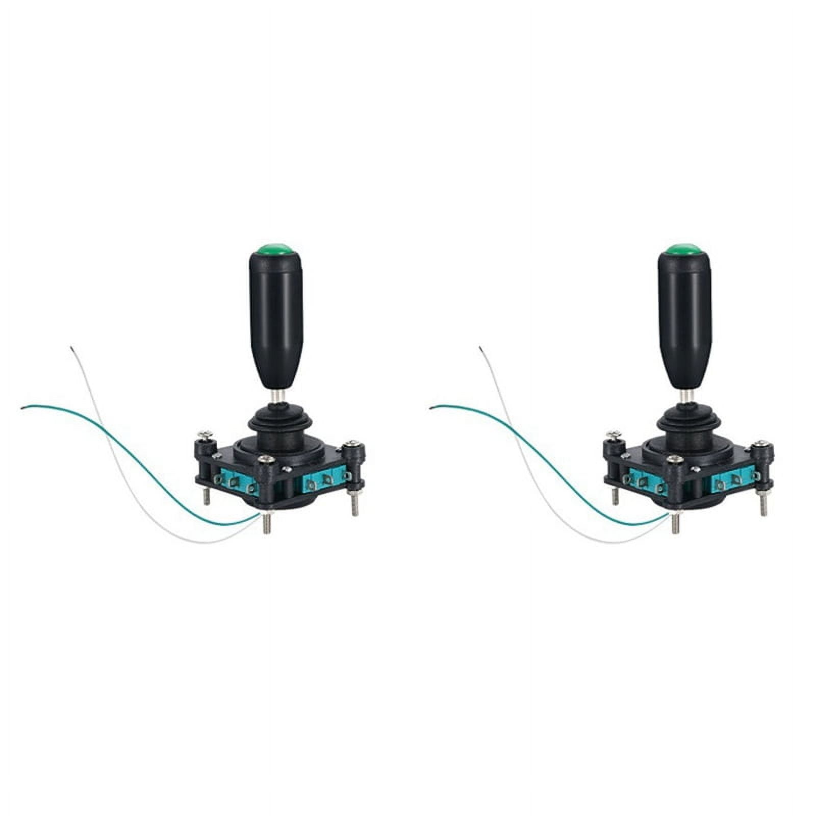 2X Monolever Joystick Switches with Push Button 2 4 8 Way Reset ...